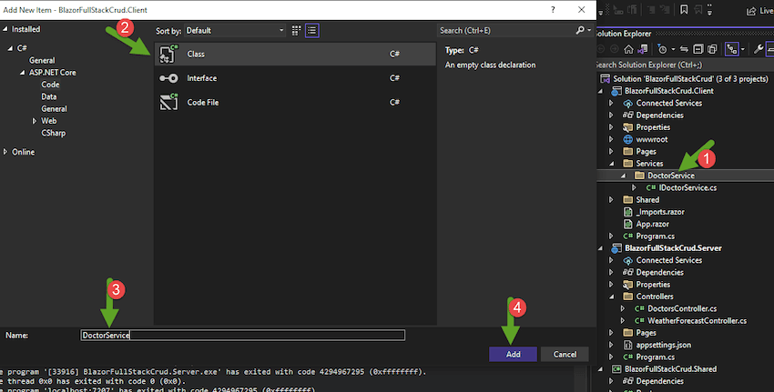 Crud Operations With Blazor In Net 6